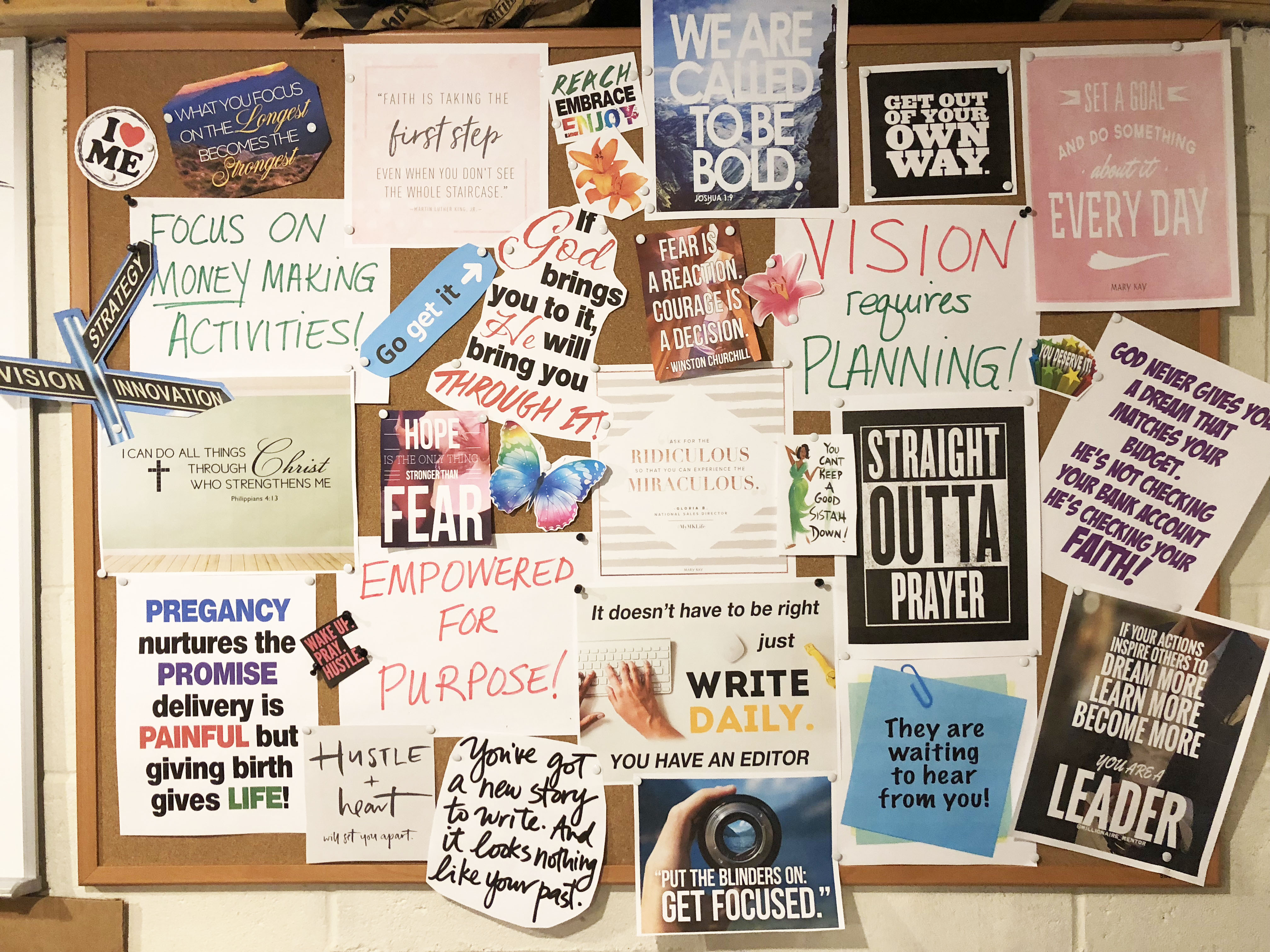 Transition, vision, transformation, encouragement, goal, goals, goal ...